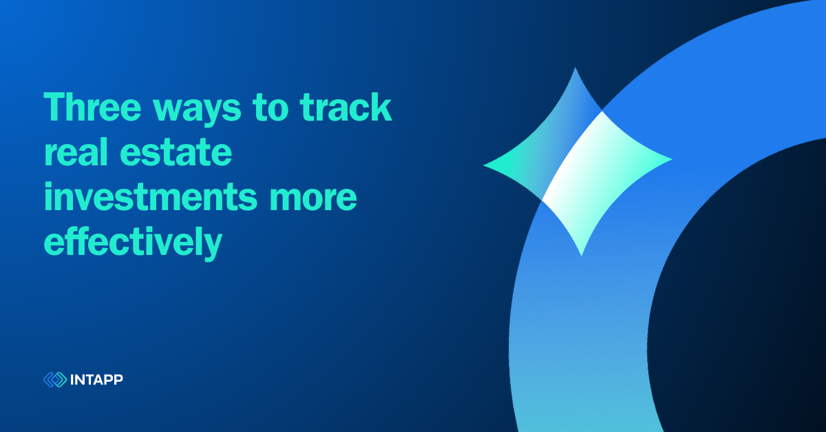 Three ways to track real estate investments more effectively