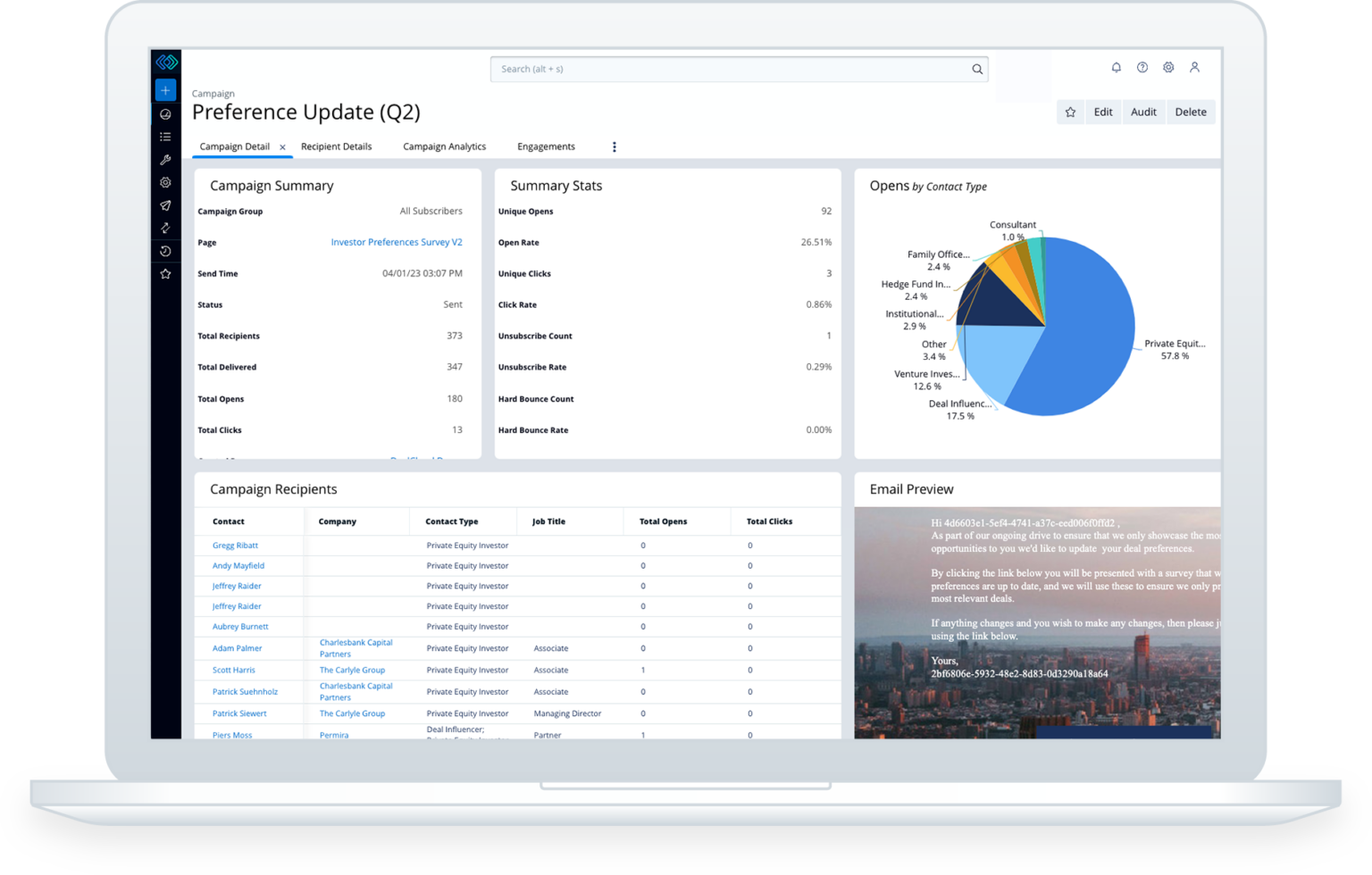 Dispatch email marketing