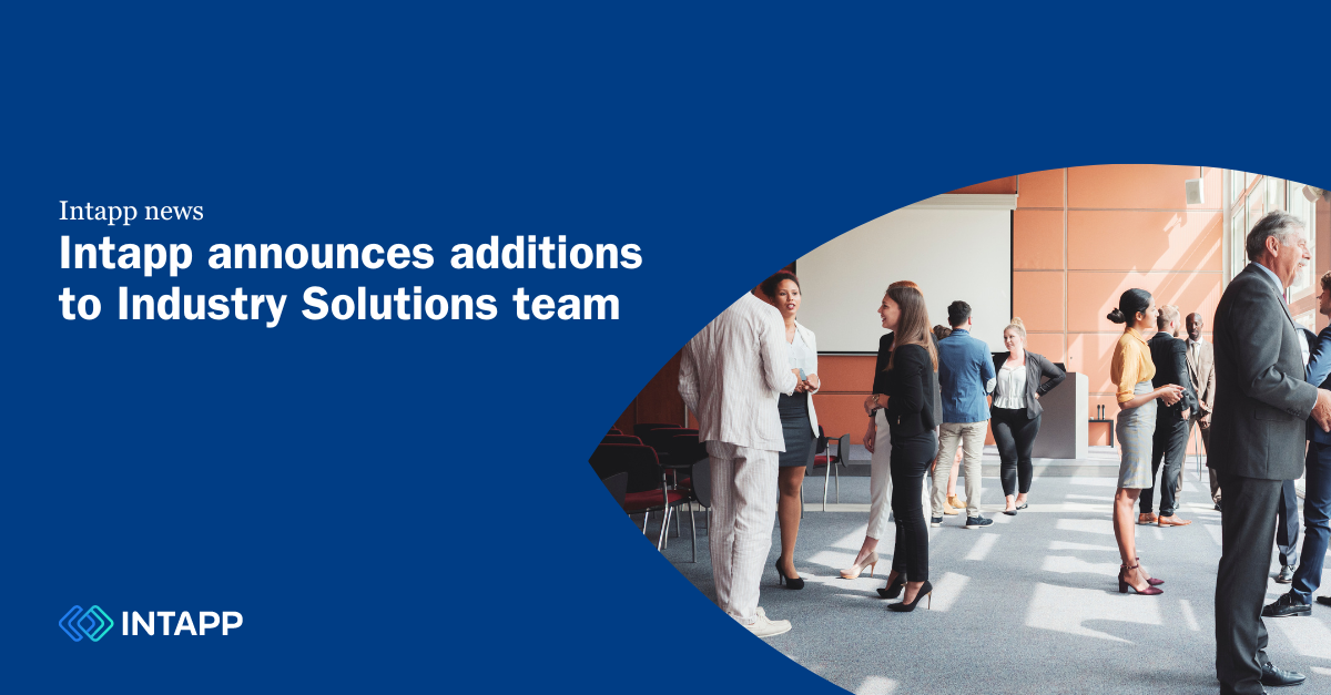 Intapp announces additions to Industry Solutions team