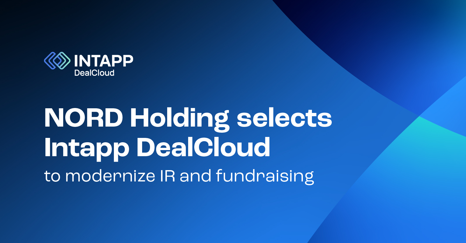 NORD Holding chooses Intapp DealCloud to modernize investor relations ...