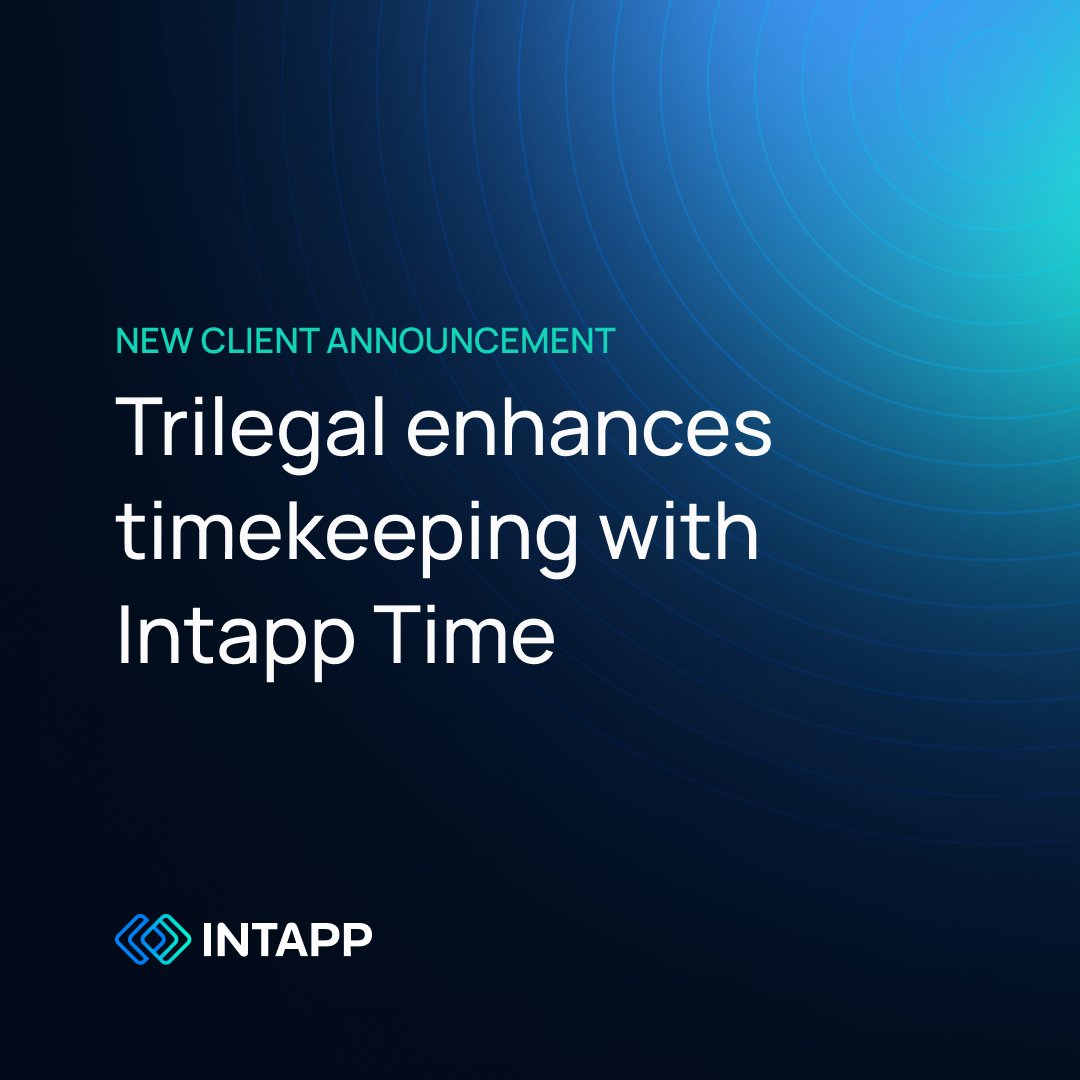 Intapp Time – Intapp